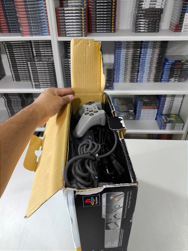 Console Playstation 1 Americano Travado SCPH-1001 - PS1 Fat Serial ...
