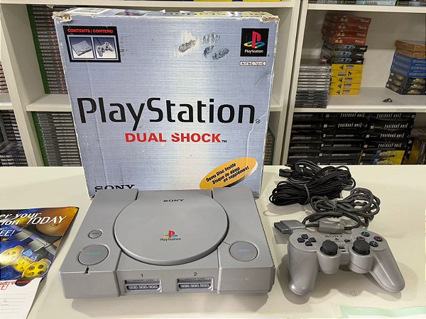 Console Playstation 1 Fat Americano Travado SCPH-7001 PS1 FAT - www ...