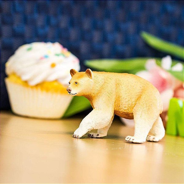 Figura Urso de Kermode (Urso Espírito) Safari Ltd. - 08 anos! Loja on ...