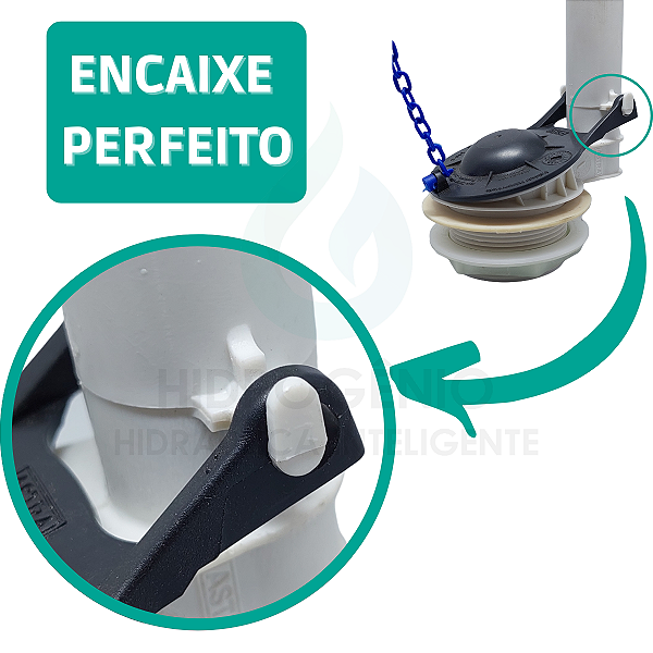 Obturador Borracha Caixa Acoplada Universal Kso/as - Astra - Hidrogênio Hidráulica Inteligente ...