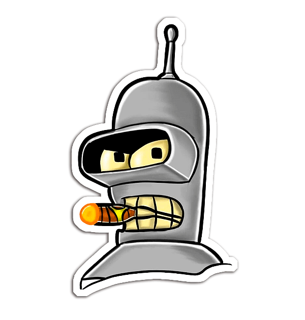 Futurama Bender PNG Image Futurama Bender, Futurama Tattoo,, 41% OFF