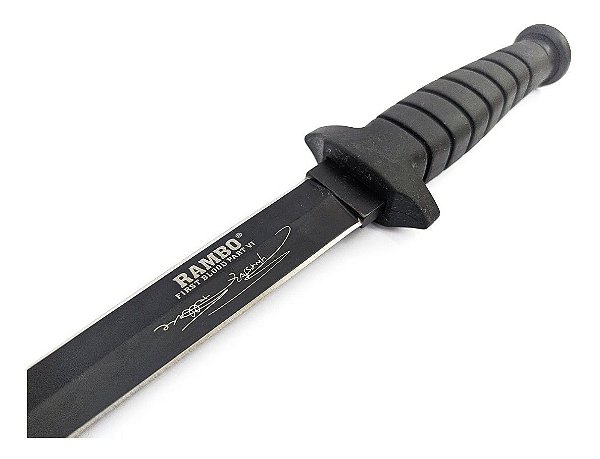 Faca Rambo First Blood 6 Edição Assinada Para Colecionador - Febre do Aço