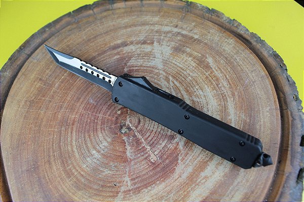 Canivete Automático Abertura Frontal Aço E Quebra Vidro F01 - Febre do Aço