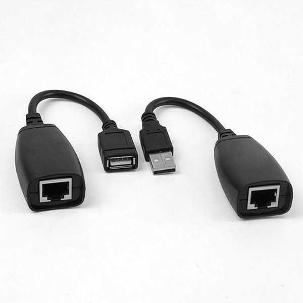 Cabo Usb Adaptador Extensor Rj45 Via Cabo De Rede Até 45 Metros - Seven Distribuidora de ...