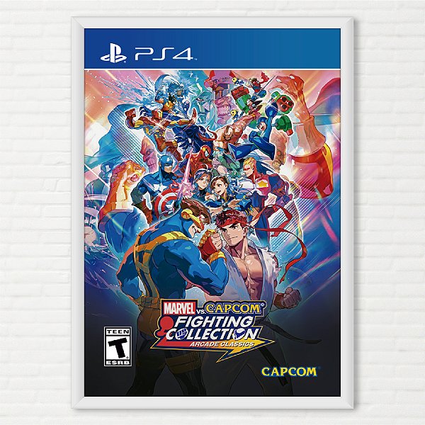 Quadro Marvel vs Capcom Fighting Collection - PlayStation 4 - Final ...