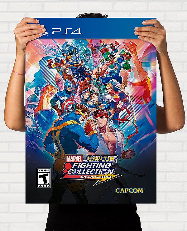 Quadro Marvel vs Capcom Fighting Collection - PlayStation 4 - Final ...