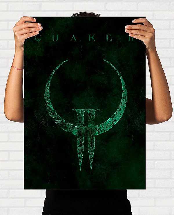 Quadro Quake 2 Pôster - PC - Final Frame Quadros Decorativos