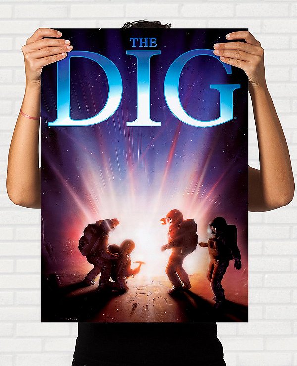Quadro The Dig Pôster - PC - Final Frame Quadros Decorativos