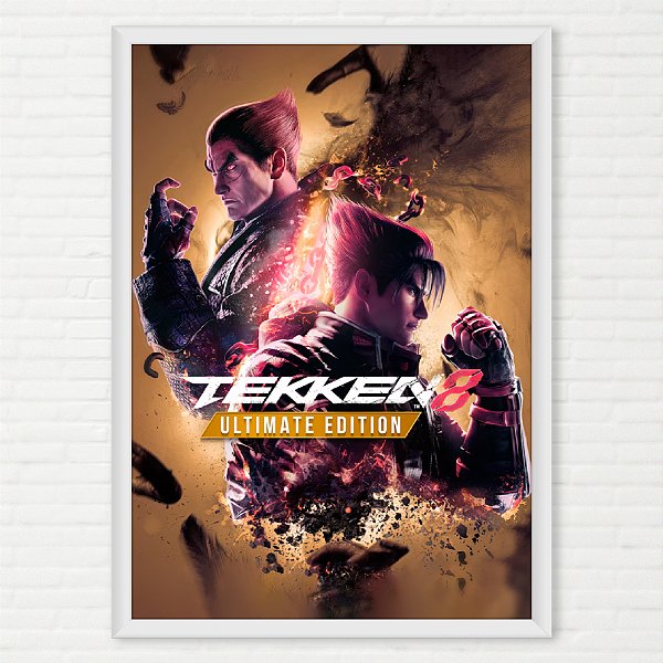 Quadro Tekken 8 Ultimate Edition - Pôster Arcade Namco - Final Frame ...