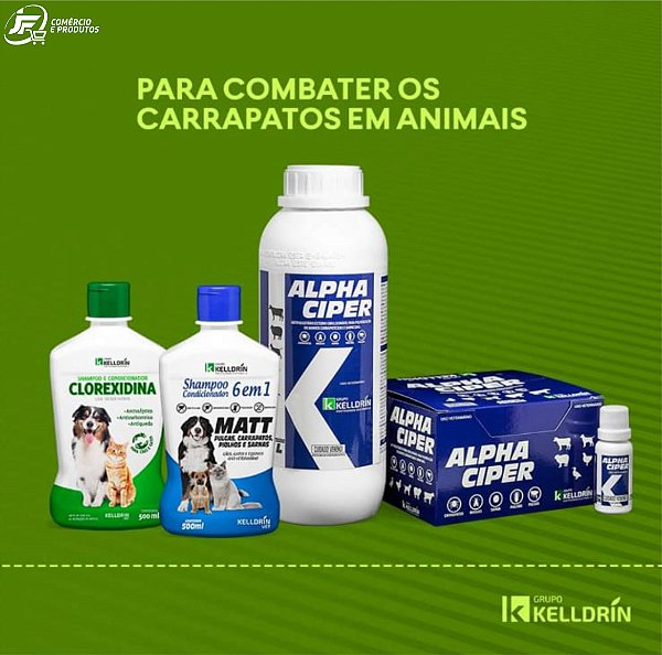 Alpha Ciper Cipermetrina 15% 20ml - Kelldrin - JF Comércio e Produtos