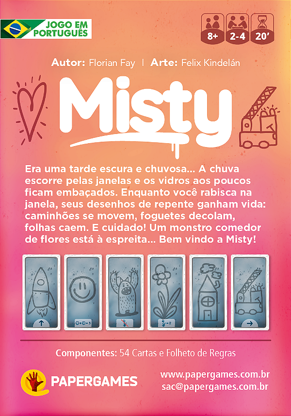 Misty - Jogo de Cartas Criativo e Divertido | Expresso BG - Expresso ...