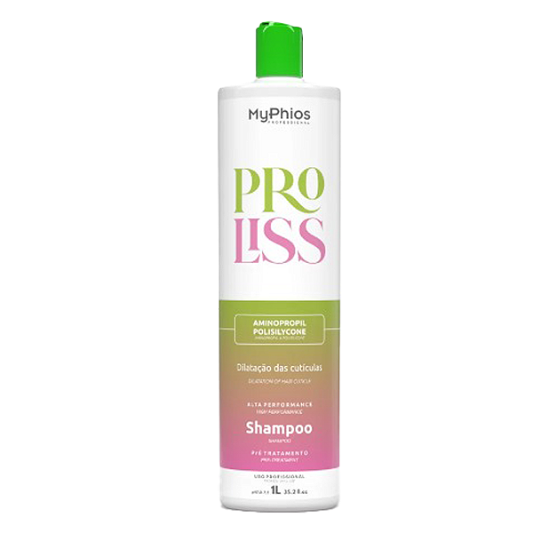 Kit Progressiva Gloss Redutor ProLiss + Shampoo Antiresíduo 1l MyPhios ...