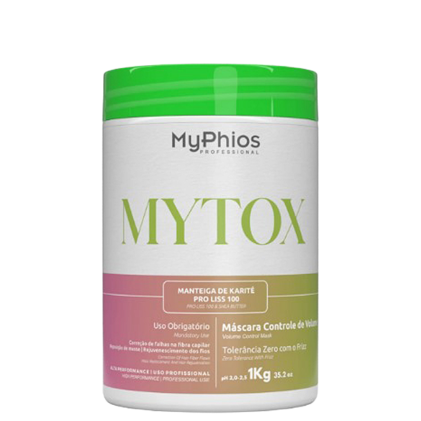 Kit Progressiva Gloss Redutor Proliss 1l + Mytox 1Kg MyPhios - As ...