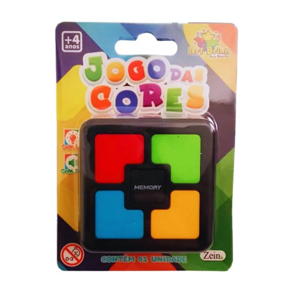 Jogo Memória das Cores Tipo Genius - Art Brink - Alternativa Brinquedos - Especialista em ...