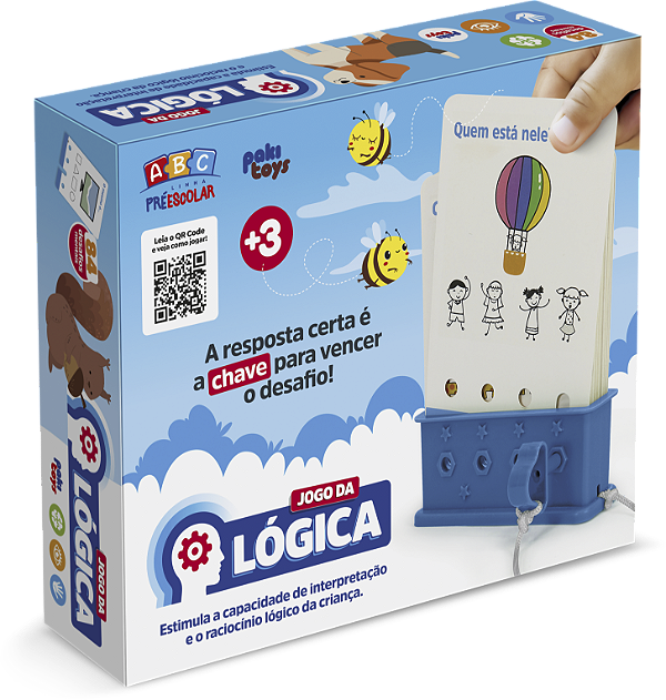 Jogo da Lógica - PakiToys | Alternativa Brinquedos - Alternativa ...