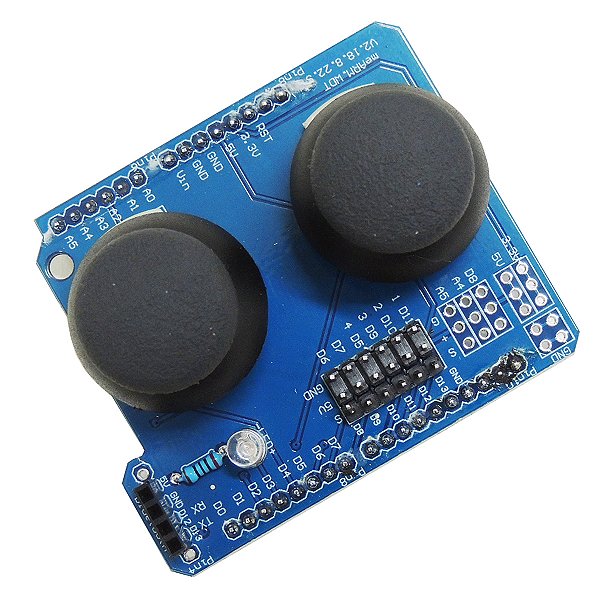 Módulo Shield Com 2 Joysticks Compatível Com Uno - BR ELETRÔNICA