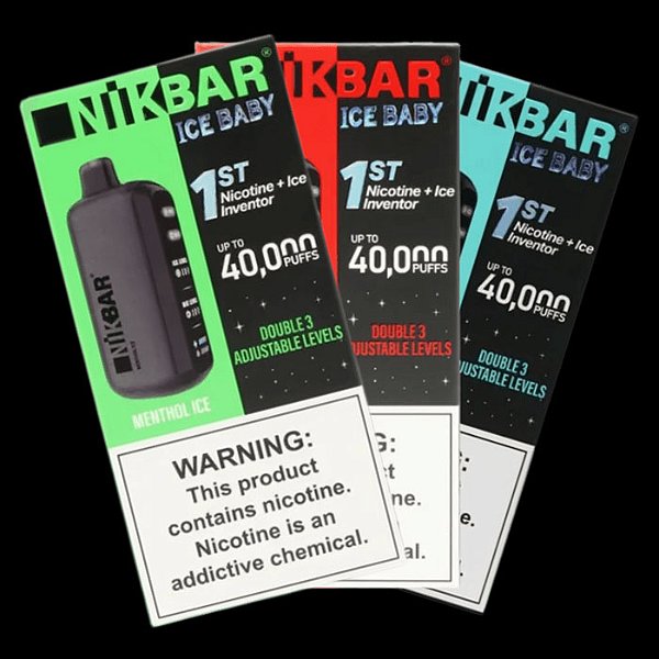 POD DESCARTÁVEL - NIKBAR - ICE NIC CONTROL -5% - Elitebraza.com