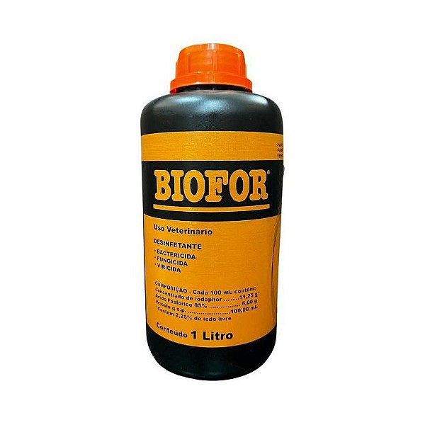 Biofor 1 Lt - Chemitec - Kajavet Farmácia Veterinária