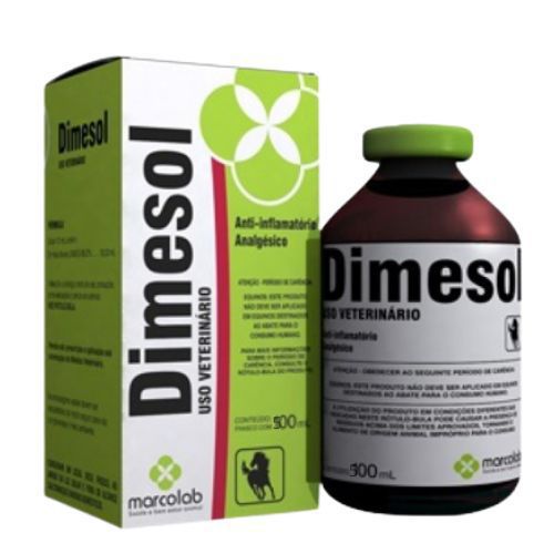Dimesol 500 mL - Ceva - Kajavet Farmácia Veterinária