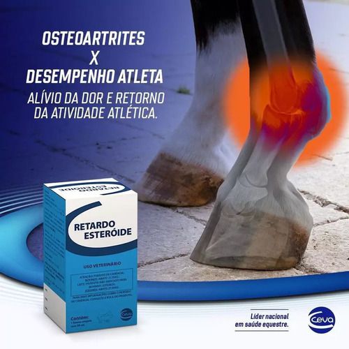Retardo Esteróide 50 mL - Ceva - Kajavet Farmácia Veterinária