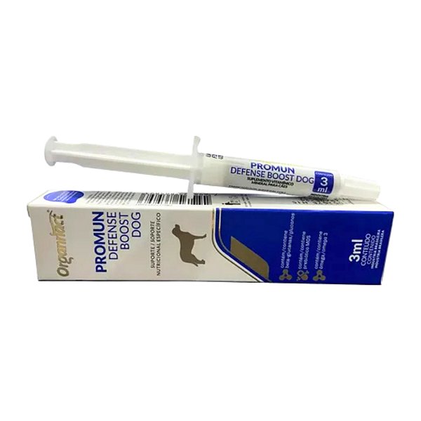 Promun Defence Boost Dog 3 mL - Organnact - Kajavet Farmácia Veterinária
