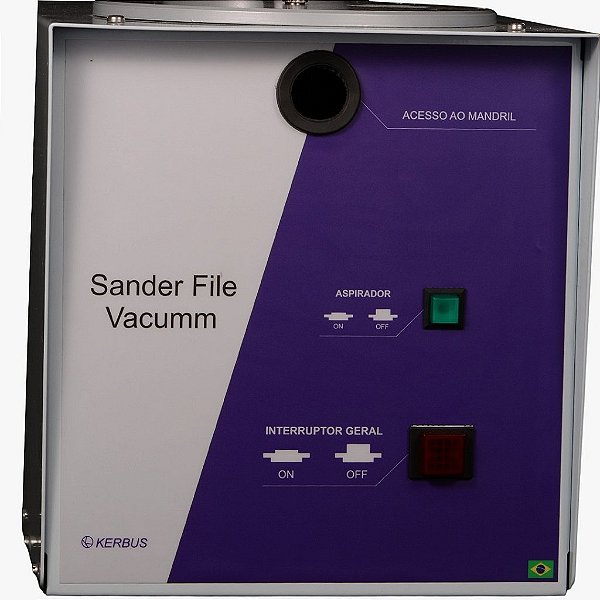 Recortador de gesso a seco sander file vacumm - Kerbus - Dental Caliari