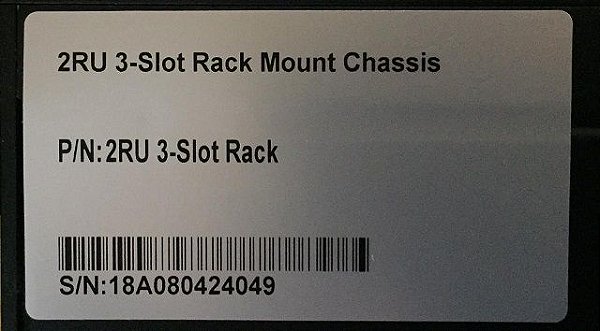 MUX DEMUX Chassis Rack 2RU 3-Slot Rack Mount Chassis - MyGigaTech