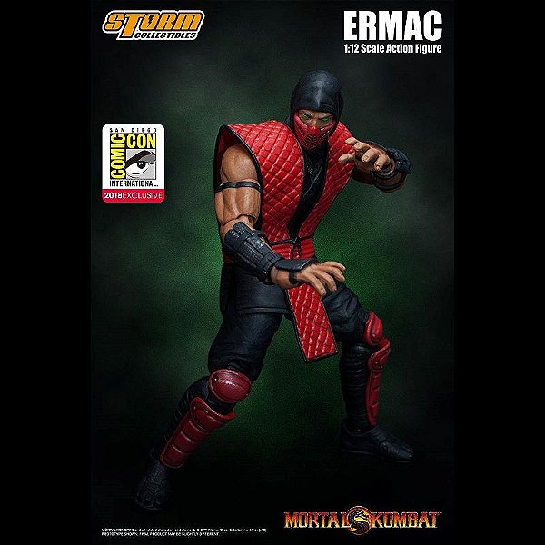 Action Figure Mortal Kombat - Ermac Storm Collectibles - Cubo Nerd - O ...