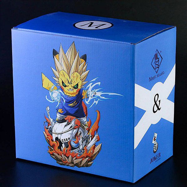 Pikachu Versão Majin Vegeta Figure Pokémon - Cubo Nerd - O universo ...