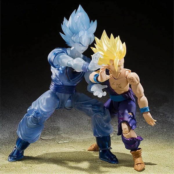Action Figure Son Goku e Son Gohan SSj Exclusive Edition - Bandai S ...