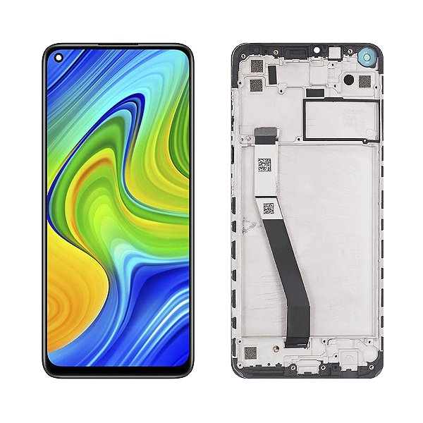 Frontal Tela Xiaomi Note 9 Original C- Aro - 5G Parts Distribuidora