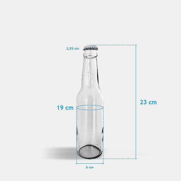 Garrafa de vidro Long Neck 330 ml - PodEmbalar - Embalagens e Potes de ...