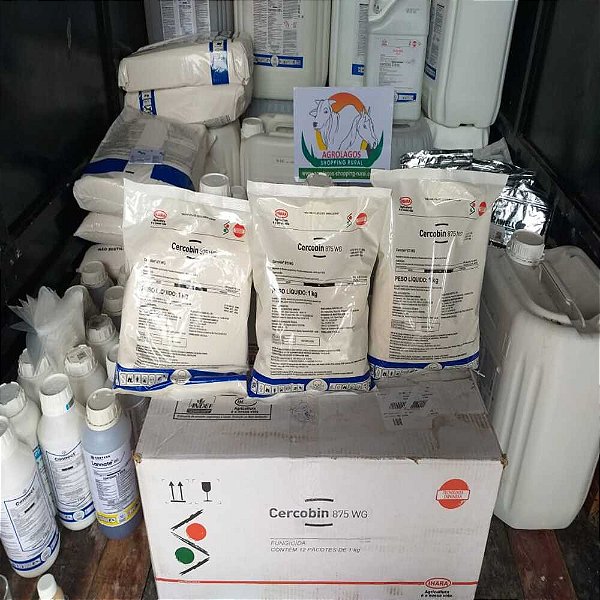 Fungicida Cercobin 875 WG 1 kg - IHARA - roundup original bayer