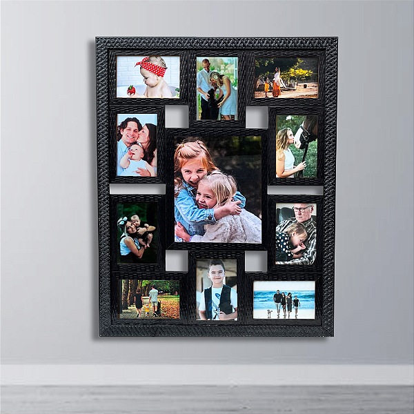 Mural 11 Fotos 10x15 Com Vidro Quadro de Fotos Sala Parede - Bela ... Mural 11 Fotos 10x15 Com Vidro Quadro de Fotos Sala Parede - Bela ...