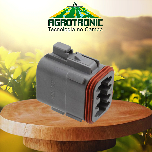 CONECTOR DT06-08SA - AGROTRONIC COMERCIO DE PRODUTOS ELETRONICOS