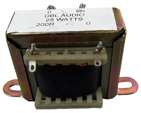 TRANSFORMADOR DE LINHA 70,7v DE 25 WATTS DE POTENCIA 200 OHMS 25W ...