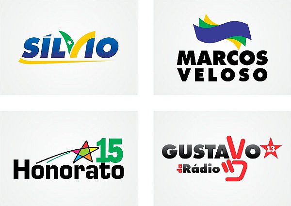 Identidade Visual para Política Logotipo, Adesivo, Santinho, Banner ...