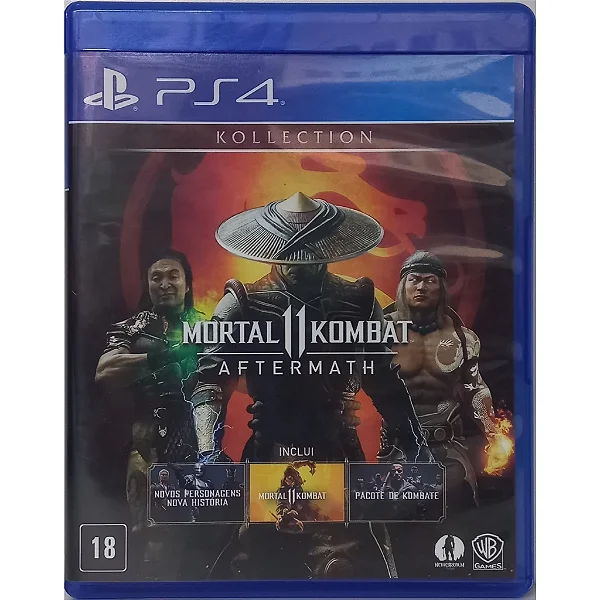 Mortal Kombat 11 Aftermath - PS4 - Original - ALB GAMES