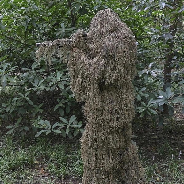 Traje de Camuflagem Ghillie Suit 3d - LOJA WWART - Tático Militar ...