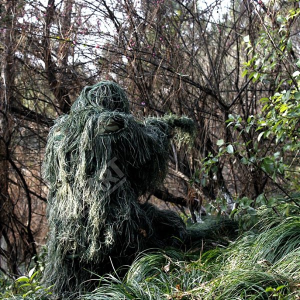 Traje de Camuflagem Ghillie Suit 3d - LOJA WWART - Tático Militar ...