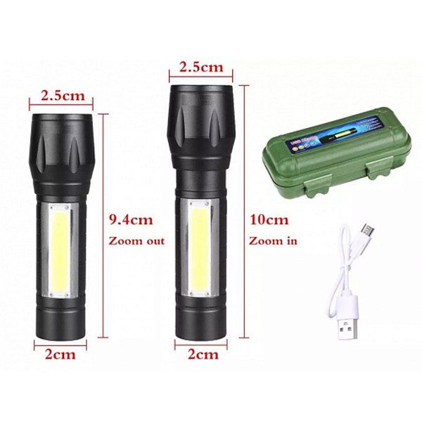 Mini Lanterna USB Cree Led - LOJA WWART - Tático Militar | Airsoft ...