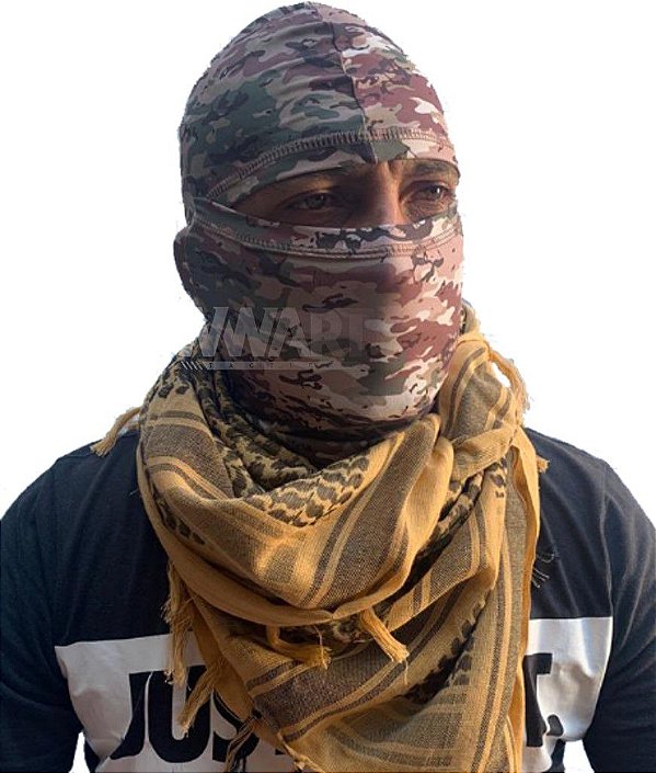 Balaclava Tática Militar SMILE Proteção UV+ Multicam - LOJA WWART ...