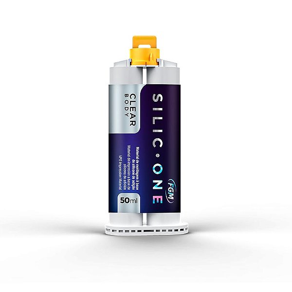 Silicone de Adição Silic One Clear Body I FGM - Odonto Dental Produtos ...