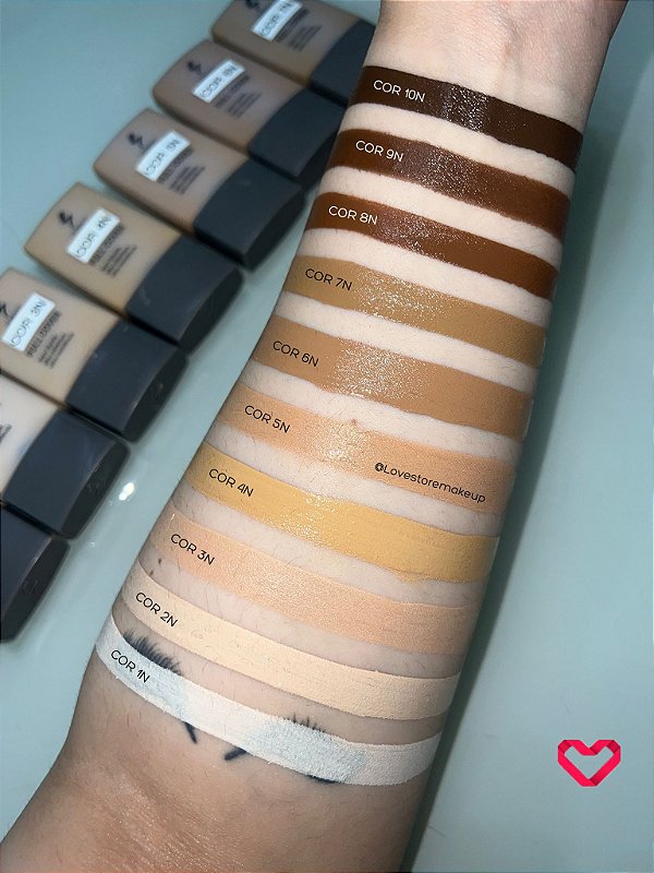 Base Líquida Full Cover - LP Beauty - Love Store Makeup - A sua Loja de ...