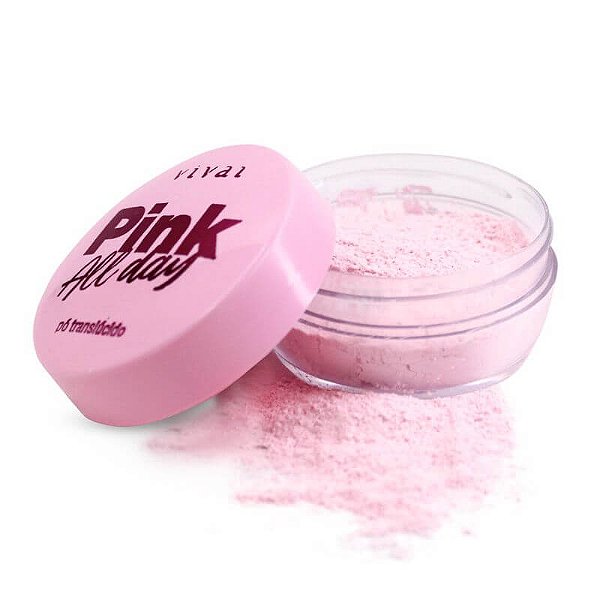 Pó translúcido solto Pink All Day - Vivai - Love Store Makeup - A sua ...