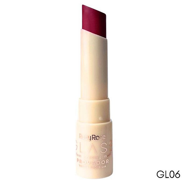 Batom creamy matte Glass - Ruby Rose - Love Store Makeup - A sua Loja ...