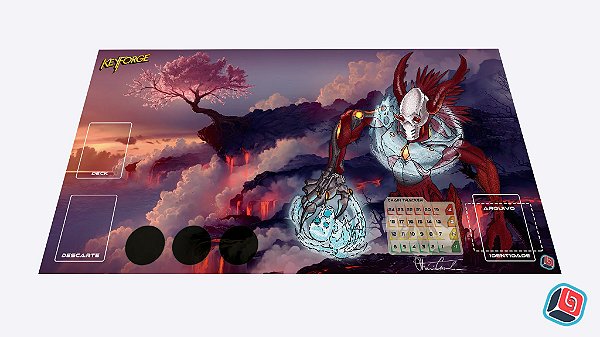 Playmat Keyforge - acessóriosBG - Impressões 3D para Board Games