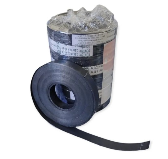 Fita Plástica Gram - Max para Alceador/ Cor preta - 10 Rolos com 10 Ro ...