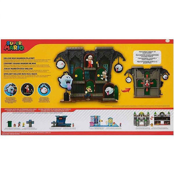 Playset Super Mario Deluxe Mansão Fantasma - Cadê Meu Jogo