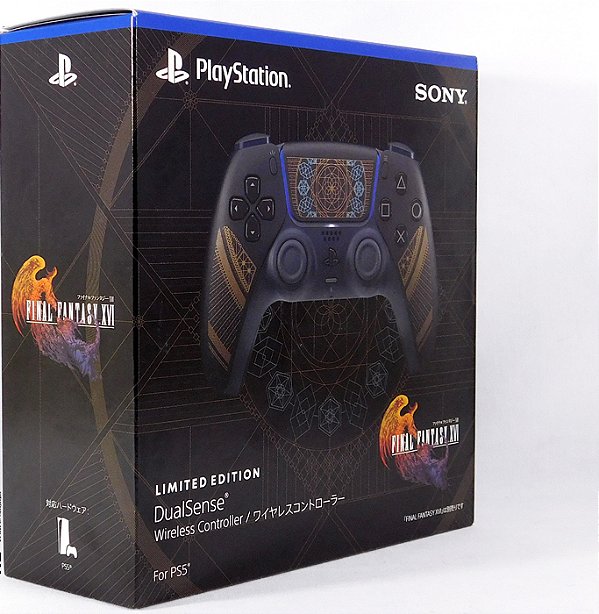 Controle DualSense Final Fantasy XVI Limited Edition - PS5 - Game Games ...